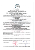 Certificate of Constancy of Performance - Smoke control damper SEDM | Alnor